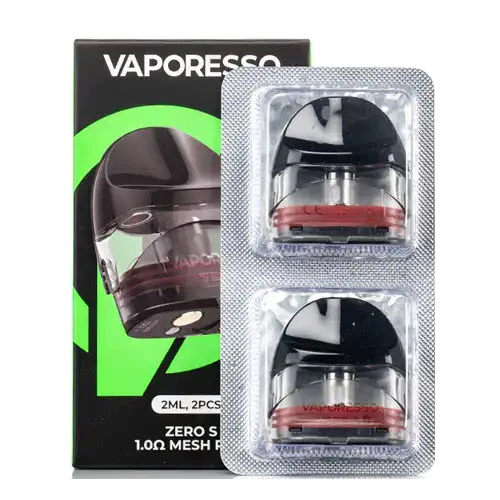 VAPORESSO ZERO S MESH REPLACEMENT PODS (2 PACK) | UK Vape Store | E-Cig Clouds