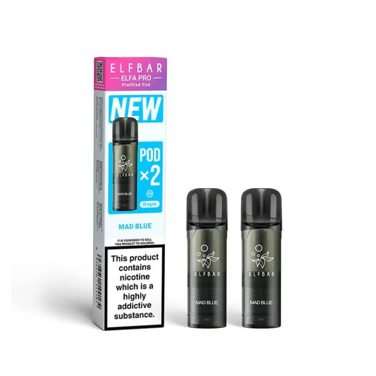Elf Bar Elfa Pro Prefilled Pods 2 Pack | E-Cig Clouds