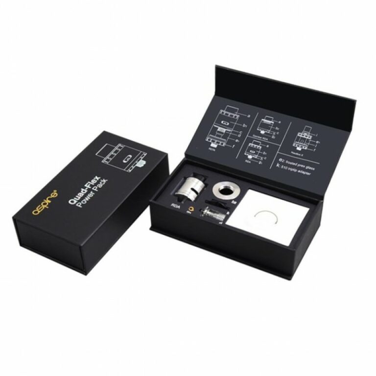 ASPIRE QUAD FLEX RDA POWER PACK | UK Vape Store | E-Cig Clouds