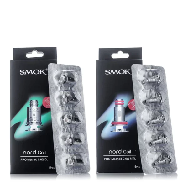 SMOK NORD PRO REPLACEMENT COILS (5 PACK) | UK Vape Store | E-Cig Clouds