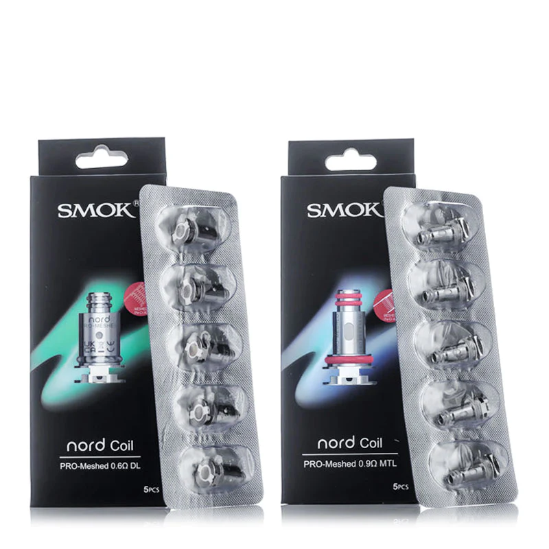 SMOK NORD PRO REPLACEMENT COILS (5 PACK) | UK Vape Store | E-Cig Clouds