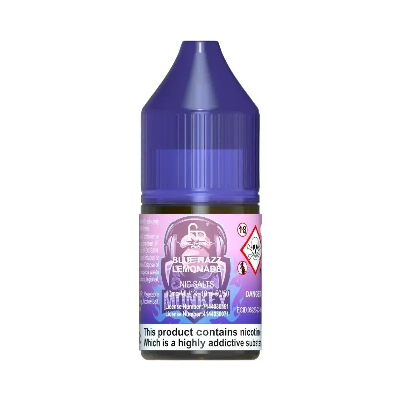 Buy BLUE RAZZ LEMONADE 10ML NIC SALT R AND M TORNADO 7000 Online ...