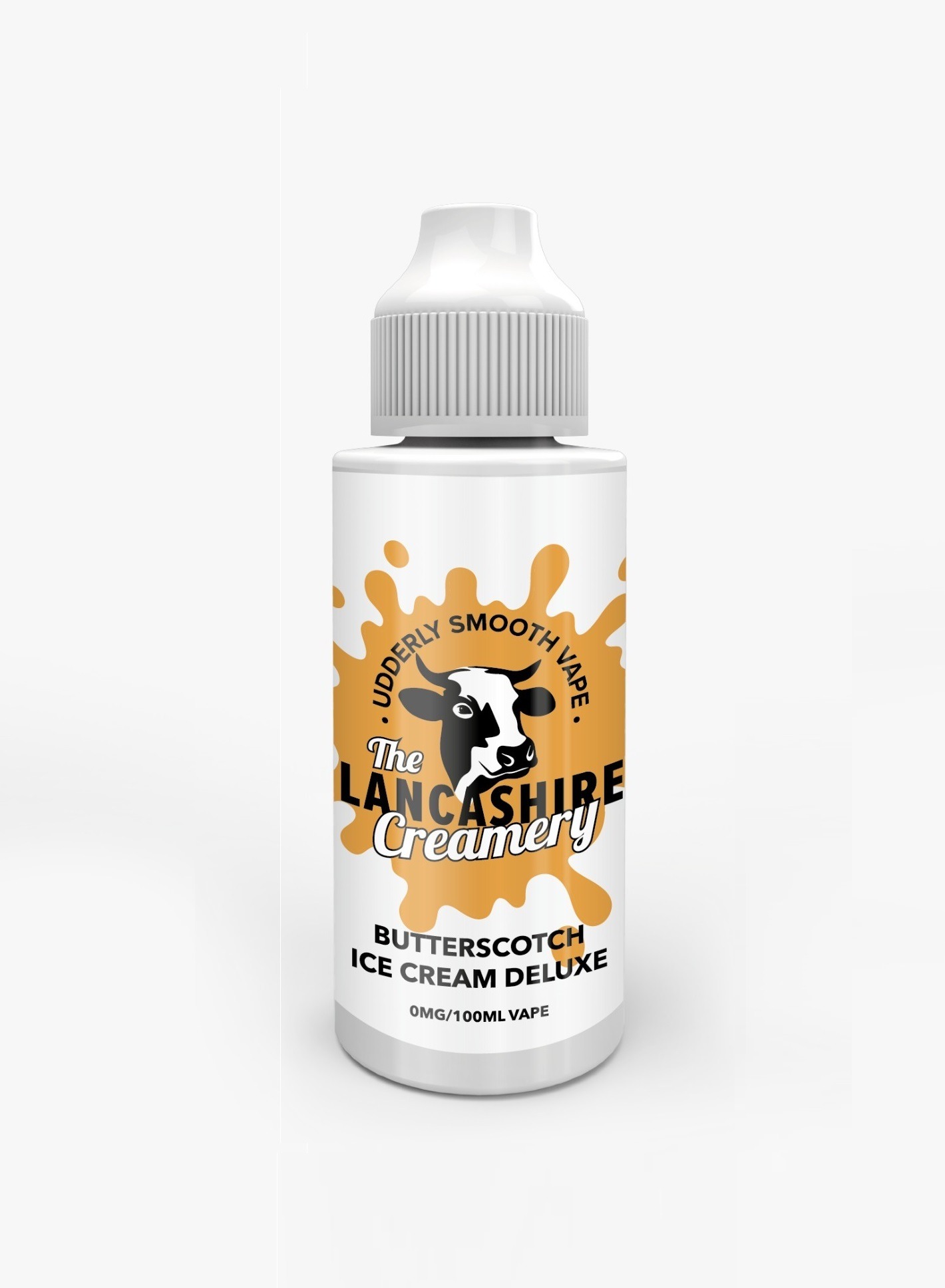 BUTTERSCOTCH ICE CREAM DELUXE 100ML E LIQUID THE LANCASHIRE CREAMERY ...