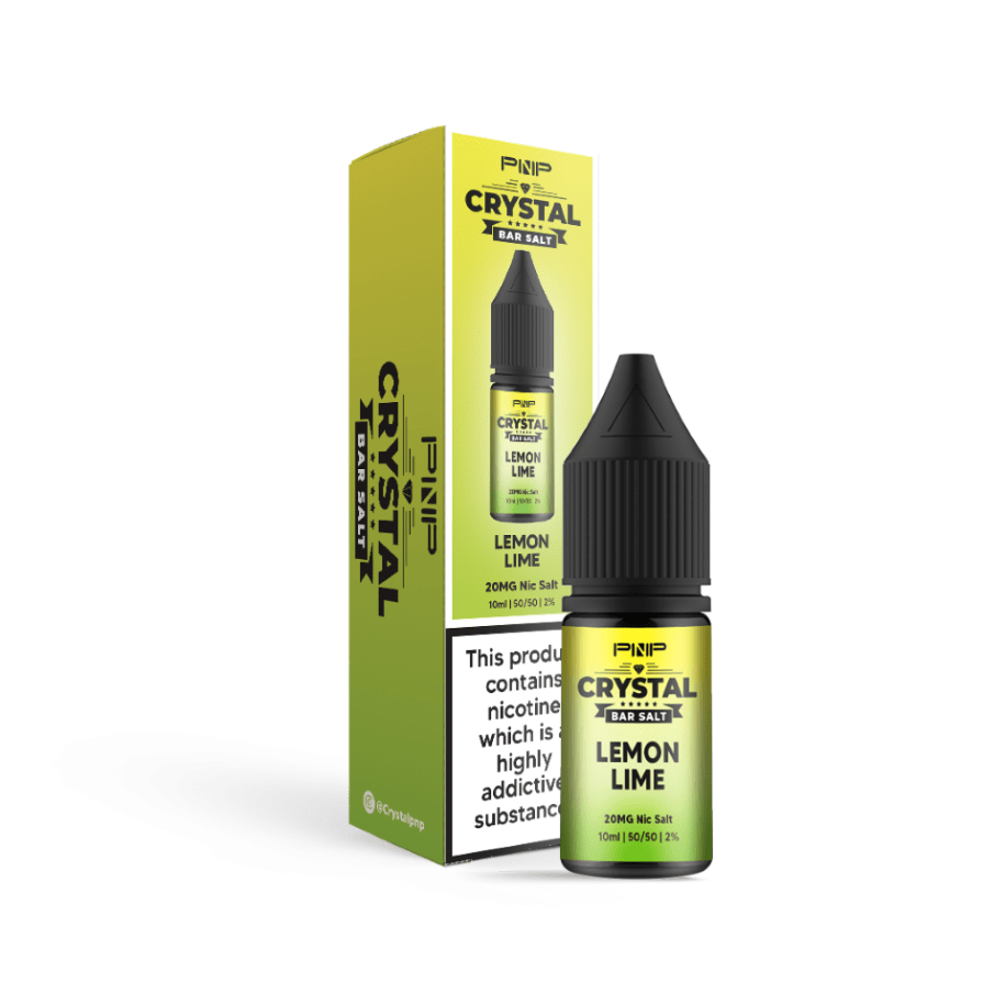 LEMON LIME 10ML NIC SALT PNP CRYSTAL BAR SALT | UK Vape Store | E-Cig ...