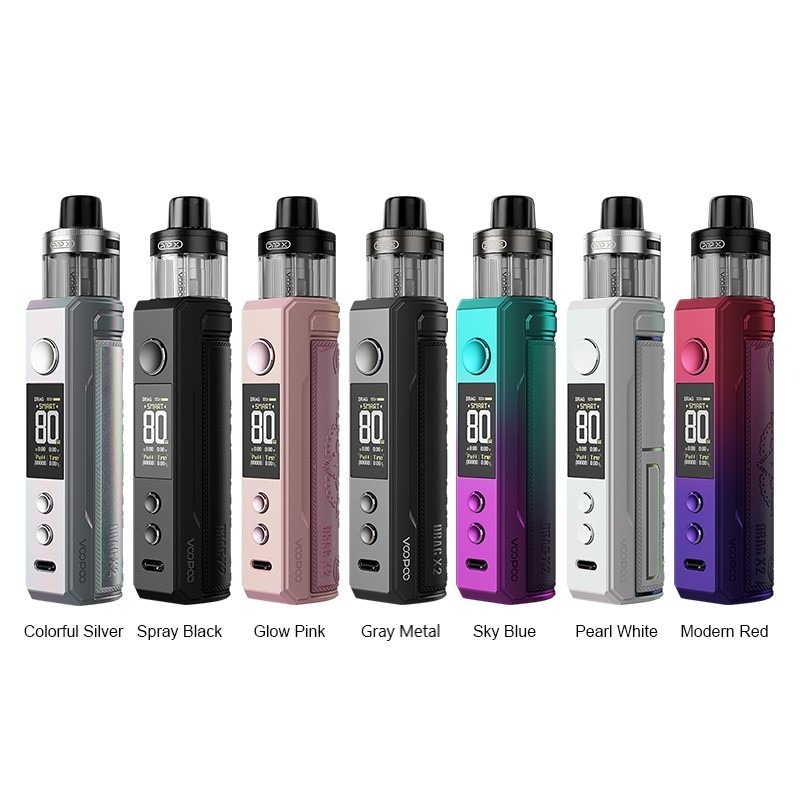 VOOPOO DRAG X2 POD KIT 80W | UK Vape Store | E-Cig Clouds