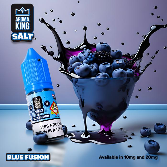 BLUE FUSION 10ML NIC SALT AROMA KING | UK Vape Store | E-Cig Clouds