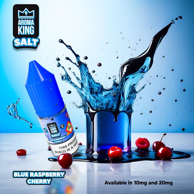 BLUE RASPBERRY CHERRY 10ML NIC SALT AROMA KING | UK Vape Store | E-Cig ...