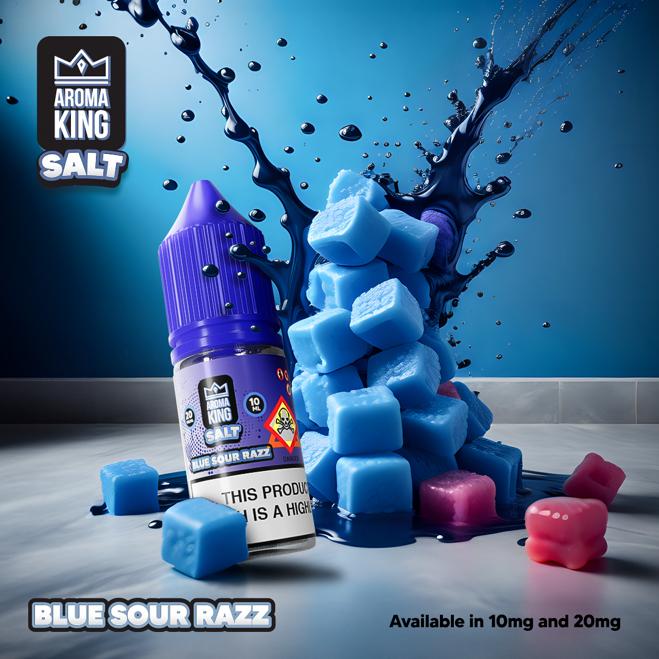 BLUE SOUR RAZZ 10ML NIC SALT AROMA KING | UK Vape Store | E-Cig Clouds