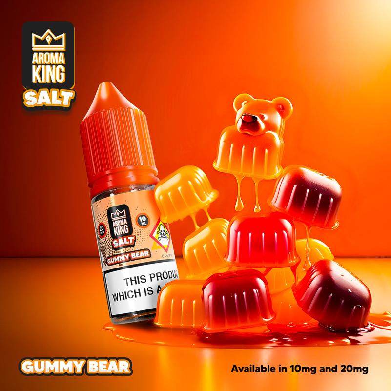 GUMMY BEAR 10ML NIC SALT AROMA KING | UK Vape Store | E-Cig Clouds