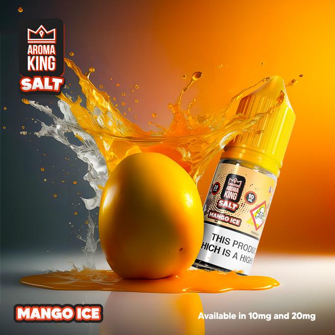 MANGO ICE 10ML NIC SALT AROMA KING | UK Vape Store | E-Cig Clouds