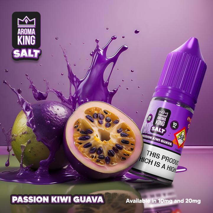 PASSION KIWI GUAVA 10ML NIC SALT AROMA KING | UK Vape Store | E-Cig Clouds