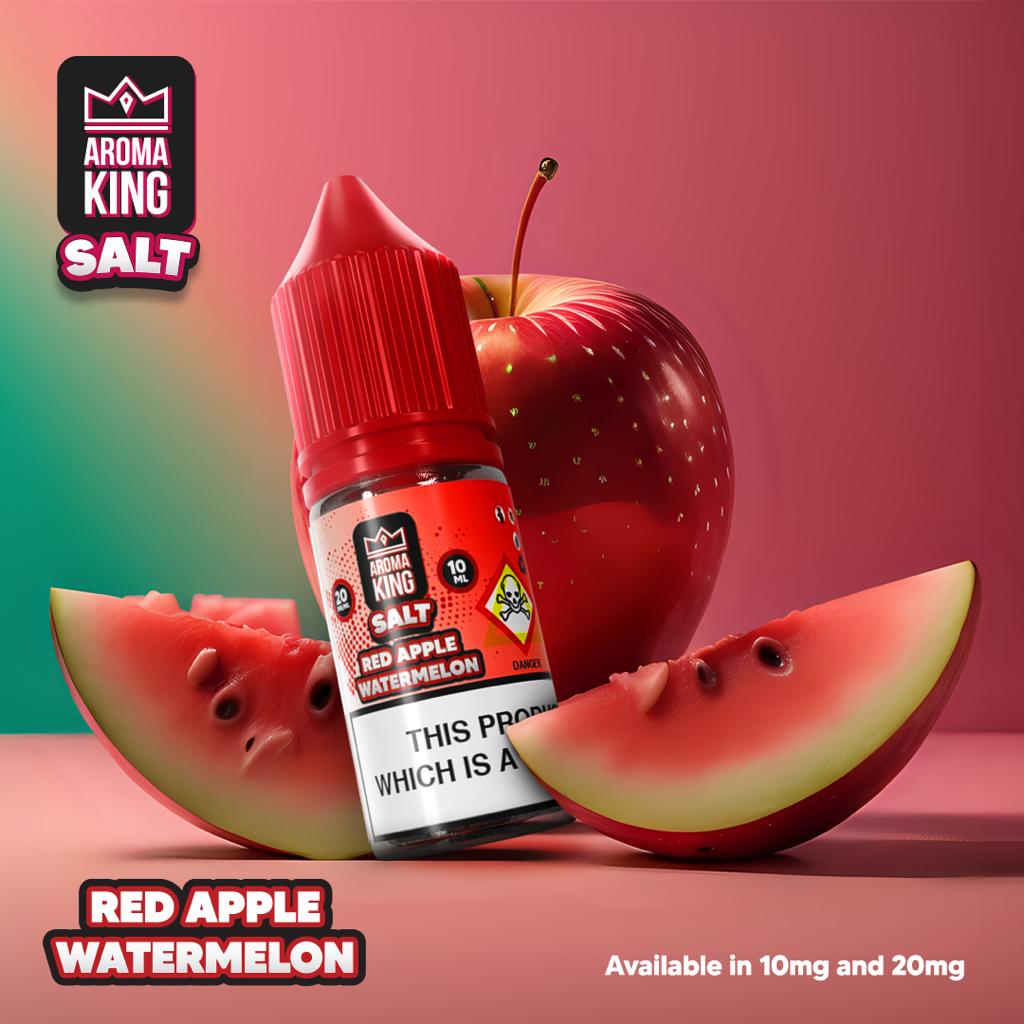 RED APPLE WATERMELON 10ML NIC SALT AROMA KING | UK Vape Store | E-Cig ...