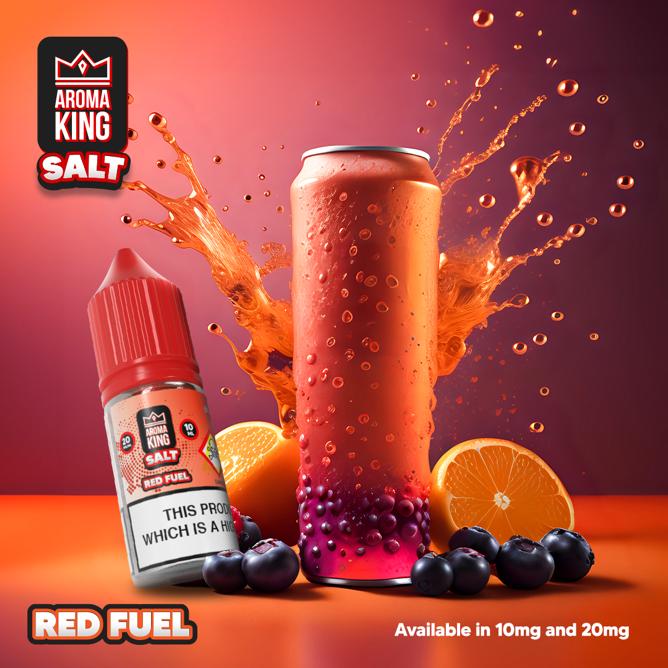 RED FUEL 10ML NIC SALT AROMA KING | UK Vape Store | E-Cig Clouds