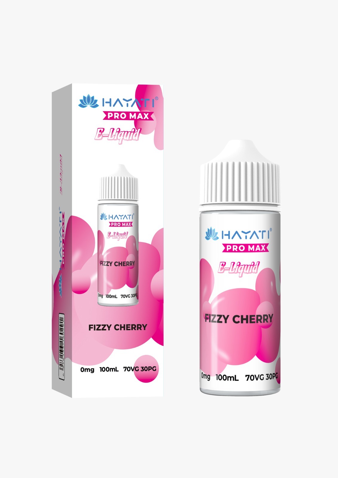 FIZZY CHERRY 100ML E LIQUID HAYATI PRO MAX | UK Vape Store | E-Cig Clouds