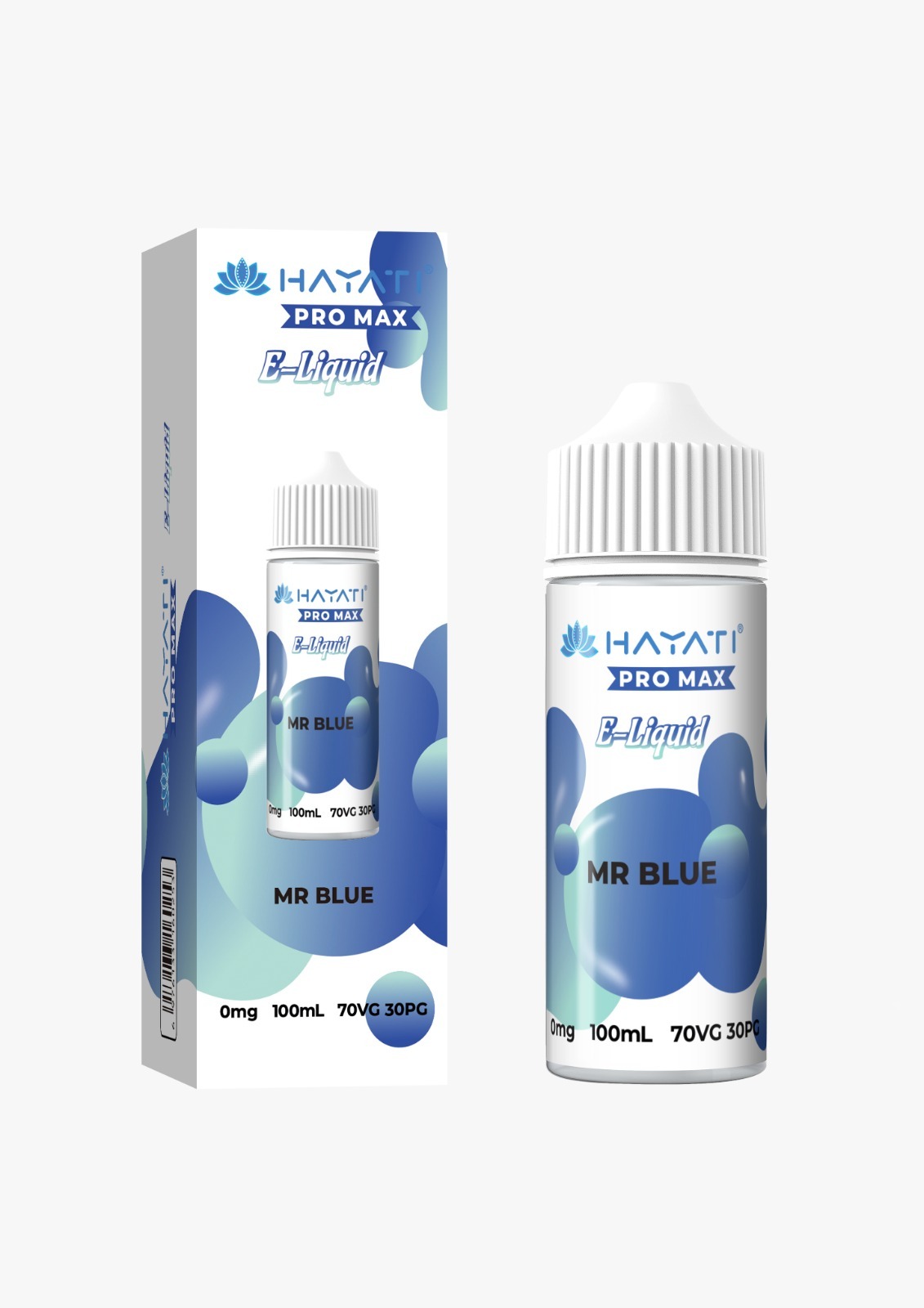 MR BLUE 100ML E LIQUID HAYATI PRO MAX | UK Vape Store | E-Cig Clouds