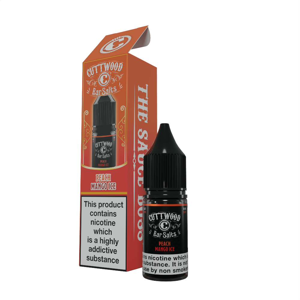 PEACH MANGO ICE BAR SALTS 10ML NIC SALT CUTTWOOD | UK Vape Store | E ...