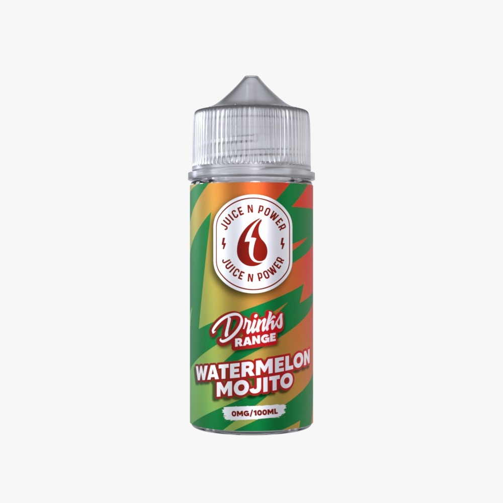 WATERMELON MOJITO DRINKS 100ML E LIQUID JUICE N POWER | UK Vape Store ...