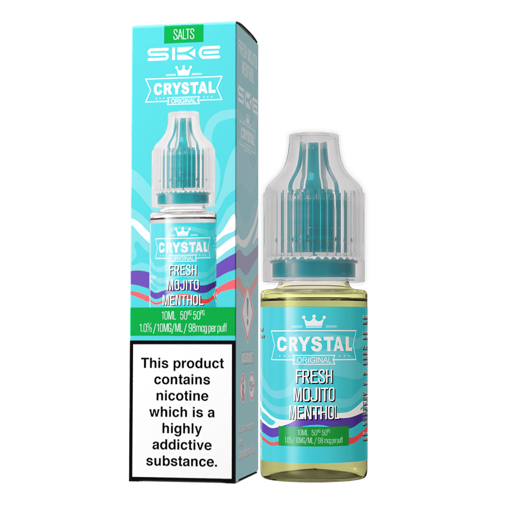 FRESH MOJITO MENTHOL 10ML NIC SALT SKE CRYSTAL ORIGINAL | UK Vape Store ...