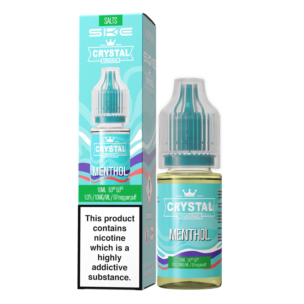 MENTHOL 10ML NIC SALT SKE CRYSTAL ORIGINAL | UK Vape Store | E-Cig Clouds