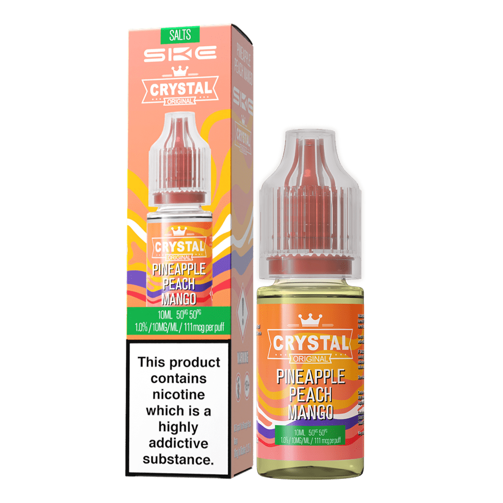 PINEAPPLE PEACH MANGO 10ML NIC SALT SKE CRYSTAL ORIGINAL | UK Vape ...
