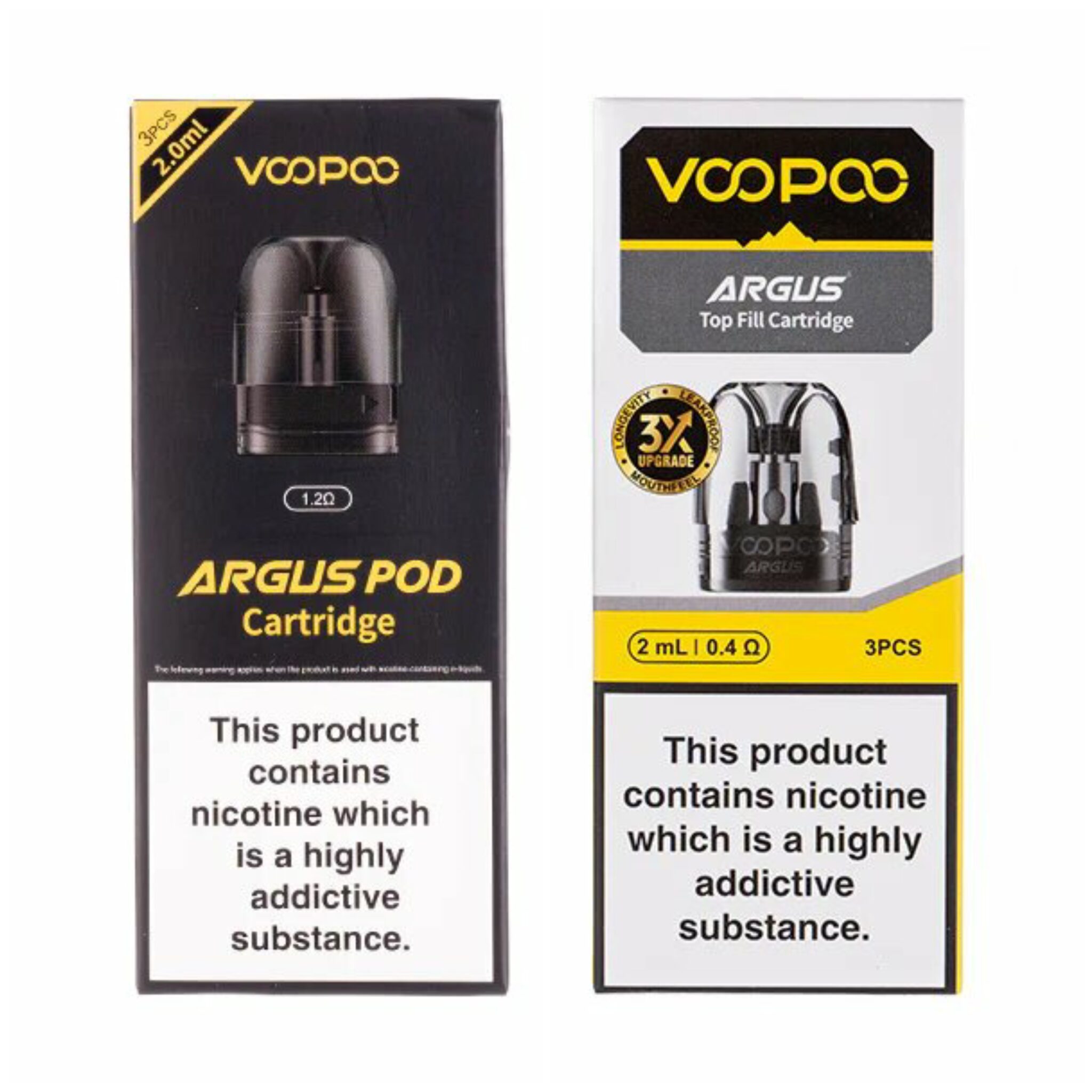 Voopoo Argus Replacement Pod Cartridges 3 Pack | E-CigClouds