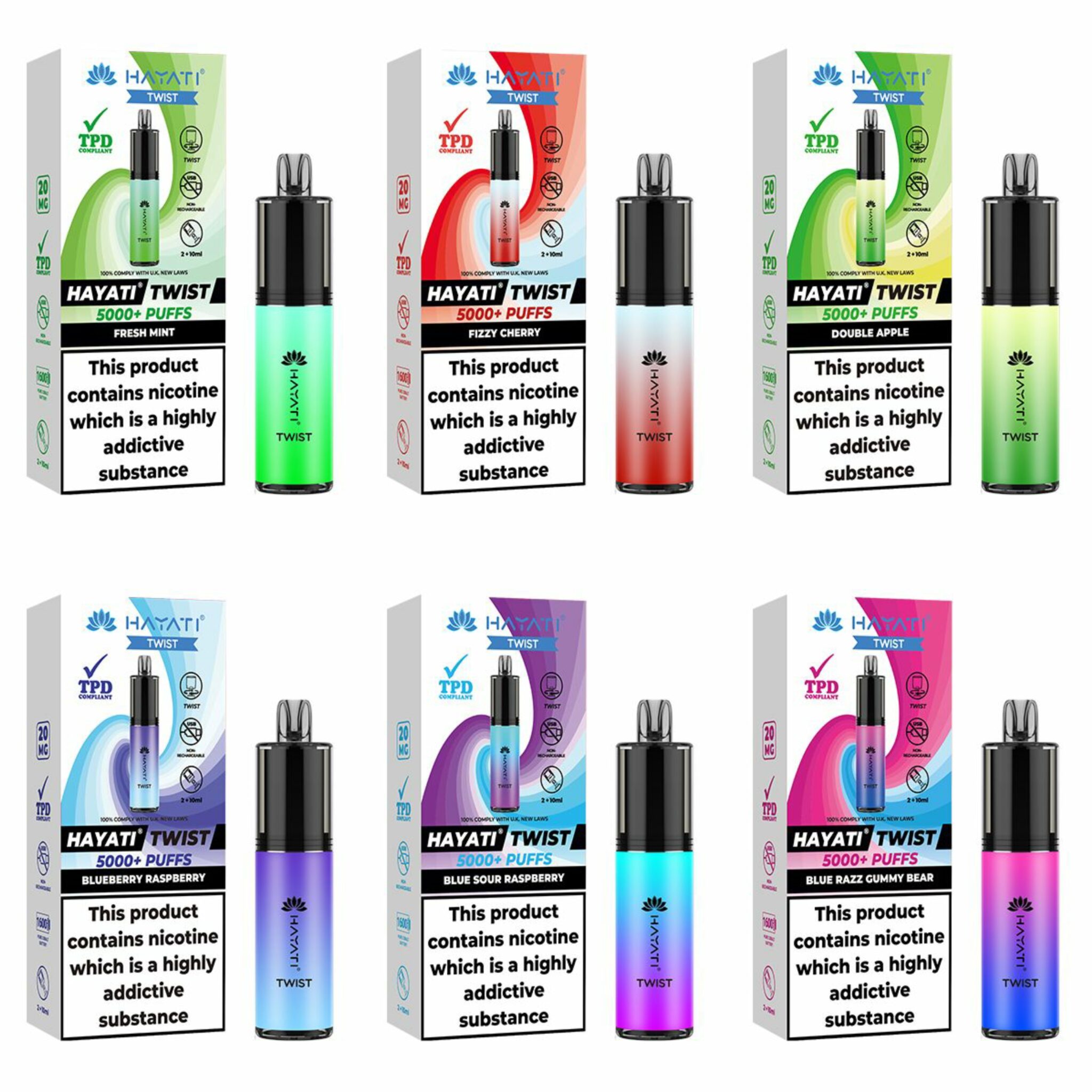 Hayati Vapes & E-Liquid | UK Vape Shop | E-Cig Clouds