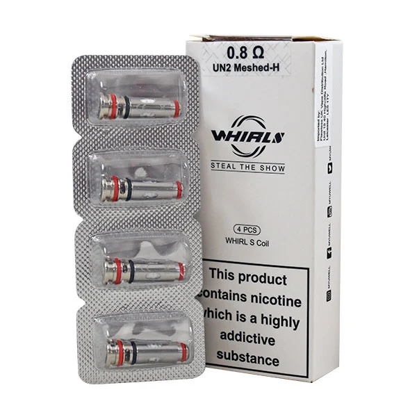 UWELL WHIRL S REPLACEMENT COILS (4 PACK) | UK Vape Store | E-Cig Clouds
