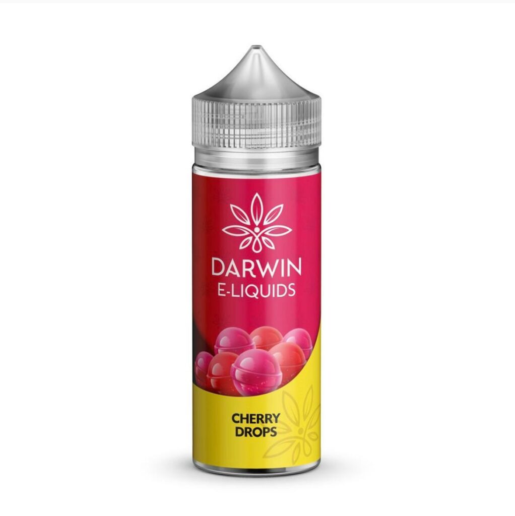 CHERRY DROPS 100ML E LIQUID DARWIN | UK Vape Store | E-Cig Clouds