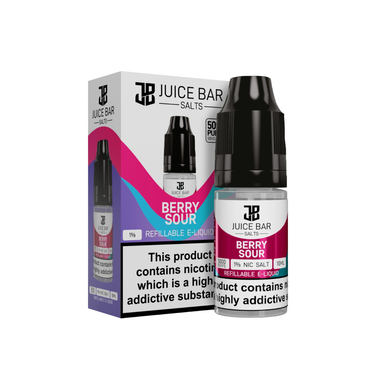 BERRY SOUR 10ML NIC SALT JUICE BAR PACK OF 5 | UK Vape Store | E-Cig Clouds