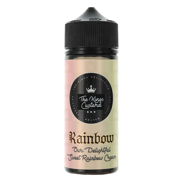 RAINBOW 100ML E LIQUID THE KINGS CUSTRAD | UK Vape Store | E-Cig Clouds