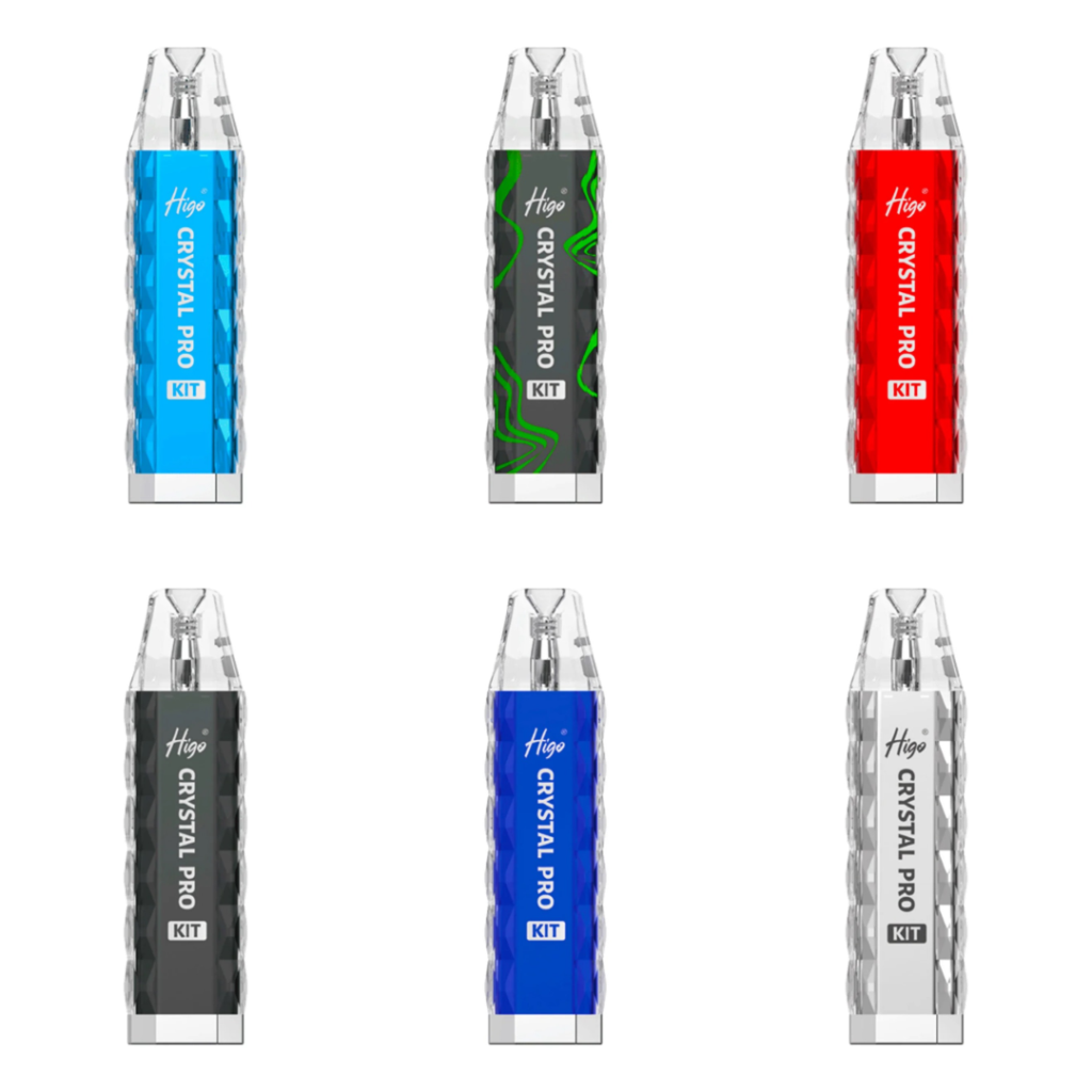 HIGO CRYSTAL PRO REFILLABLE POD VAPE KIT | UK Vape Store | E-Cig Clouds