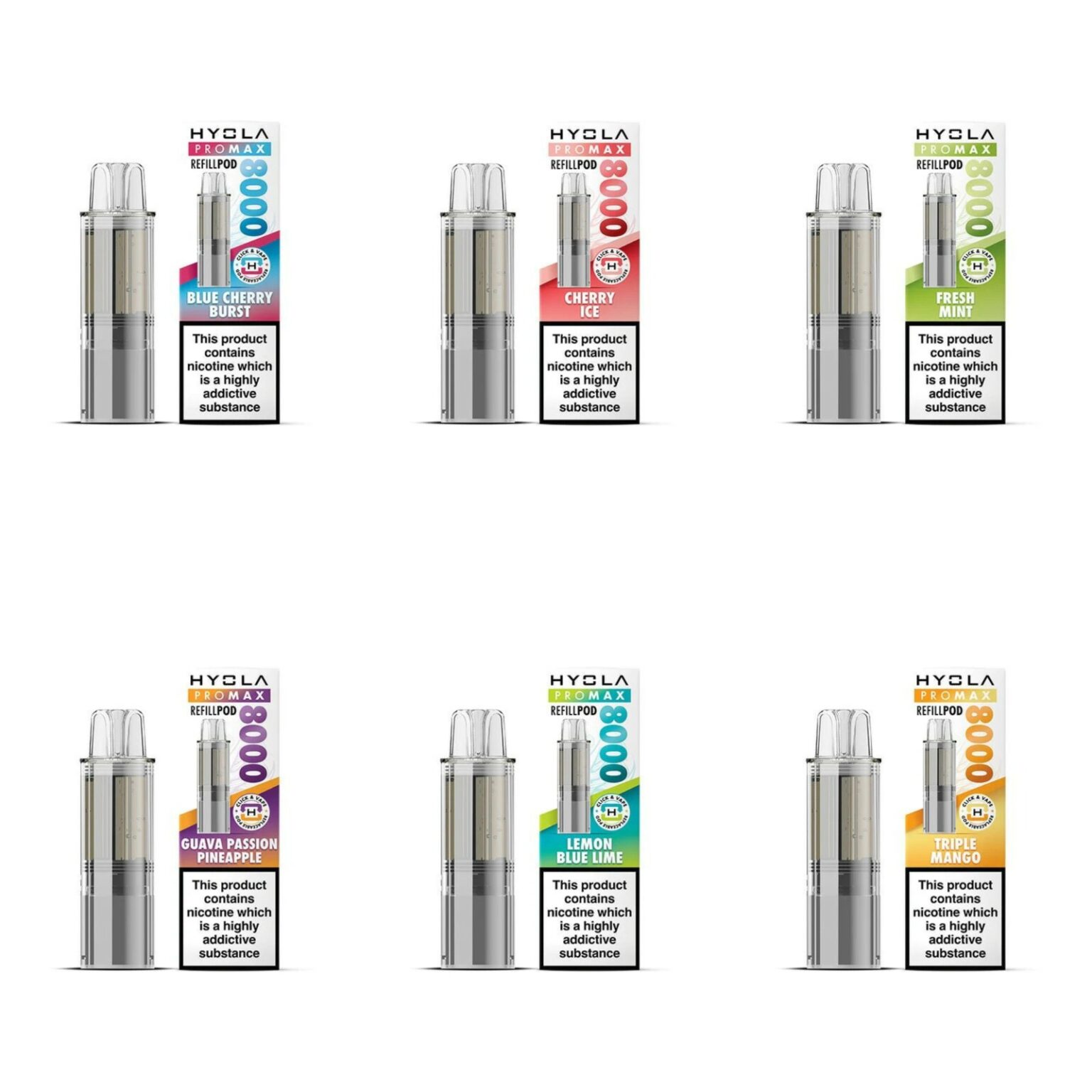 Hyola Prefilled Pods & Kits | E-Cig Clouds