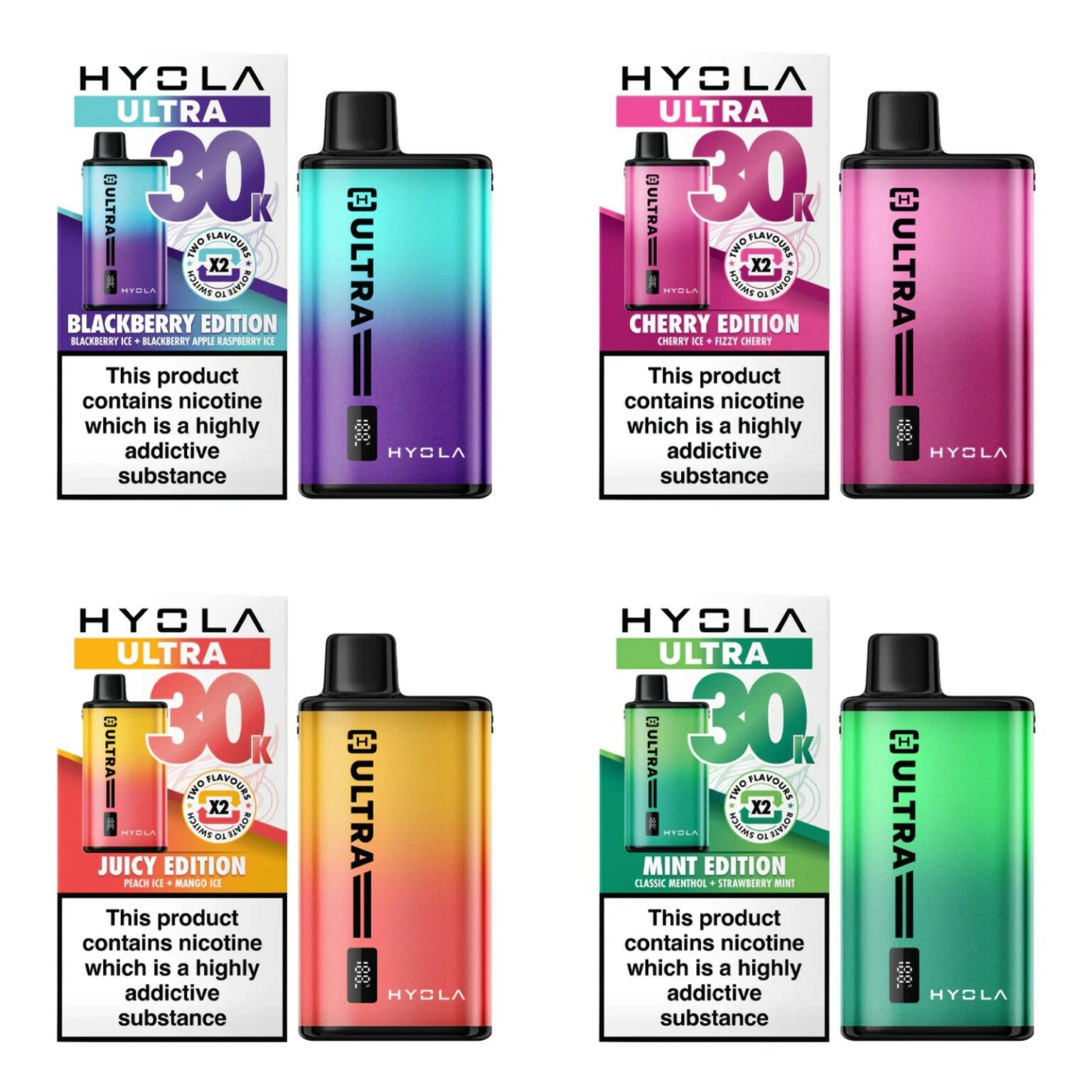 Hyola Ultra 30k Prefilled Pod Vape Kit | E-Cig Clouds