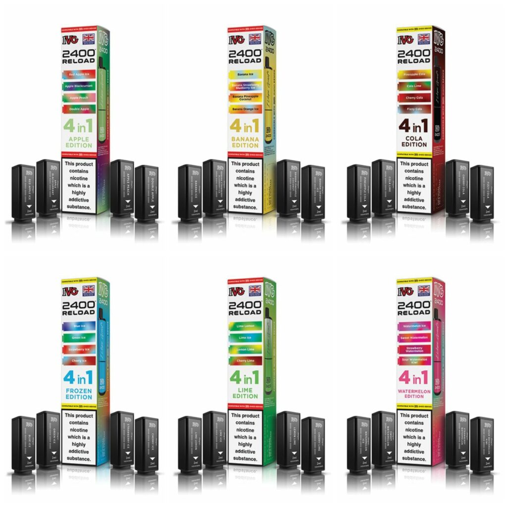 IVG Shortfills & Flavours | E-Cig Clouds UK