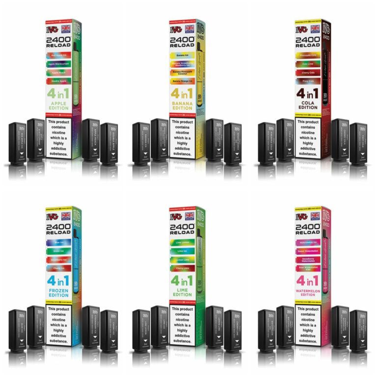 IVG Shortfills & Flavours | E-Cig Clouds UK