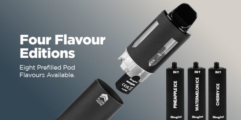 88VAPE QUAD 4 IN 1 PREFILLED POD VAPE KIT 20MG | UK Vape Store | E-Cig ...