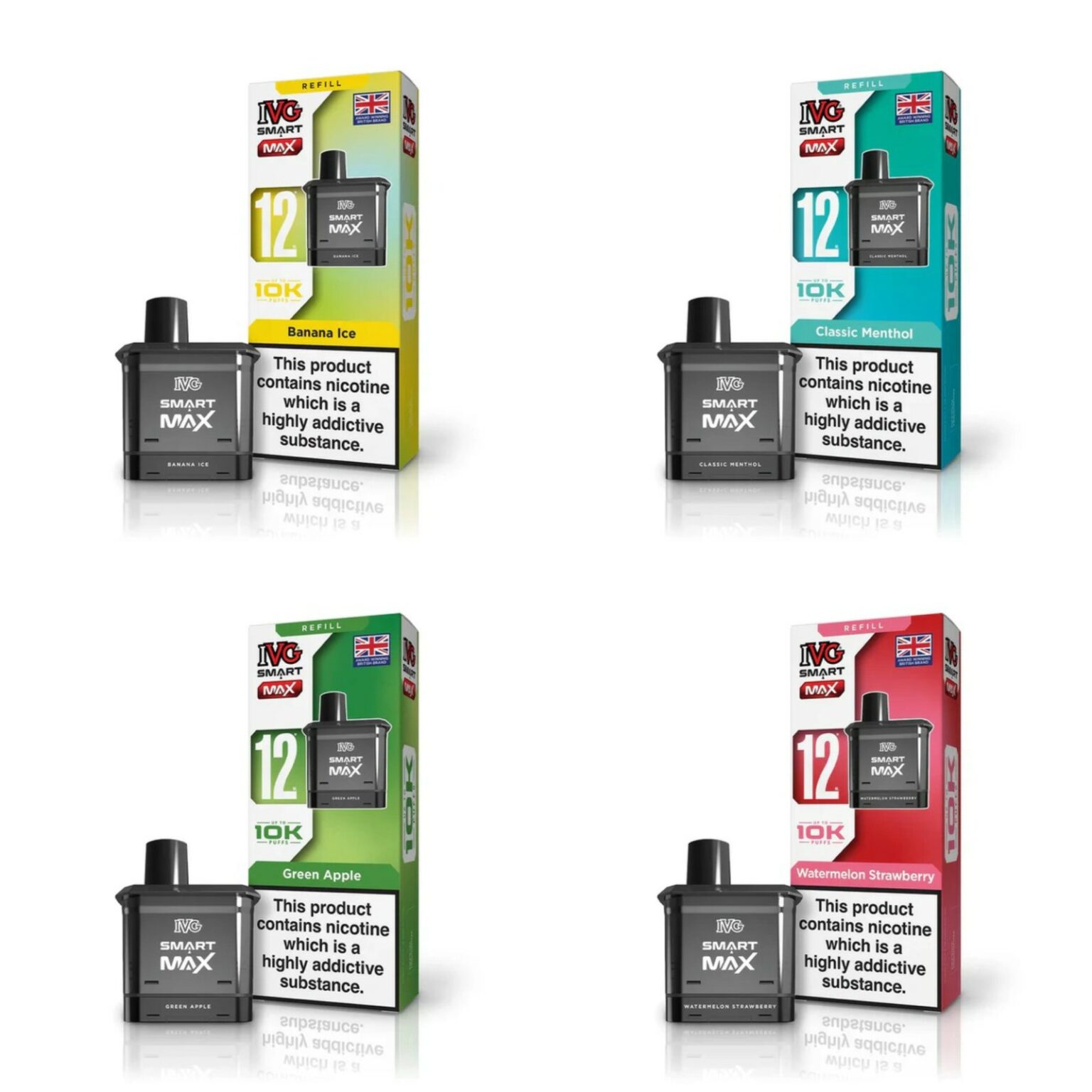 IVG Shortfills & Flavours | E-Cig Clouds UK