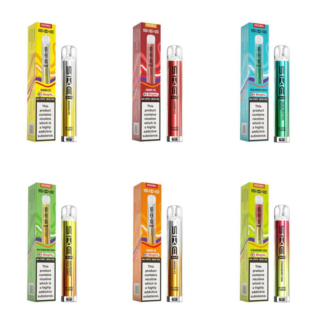 Ske Bar 600 Prefilled Pod Vape Kit | E-Cig Clouds