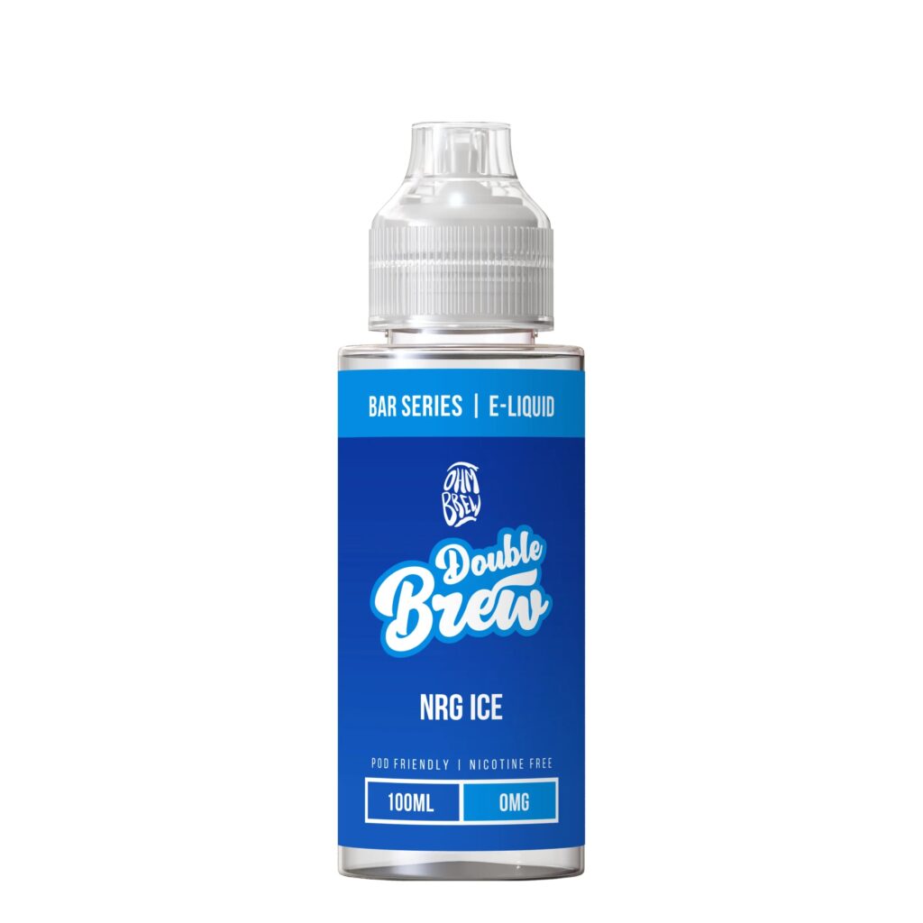 Nrg Ice 100ml E Liquid Double Brew Bar Series | E-Cig Clouds