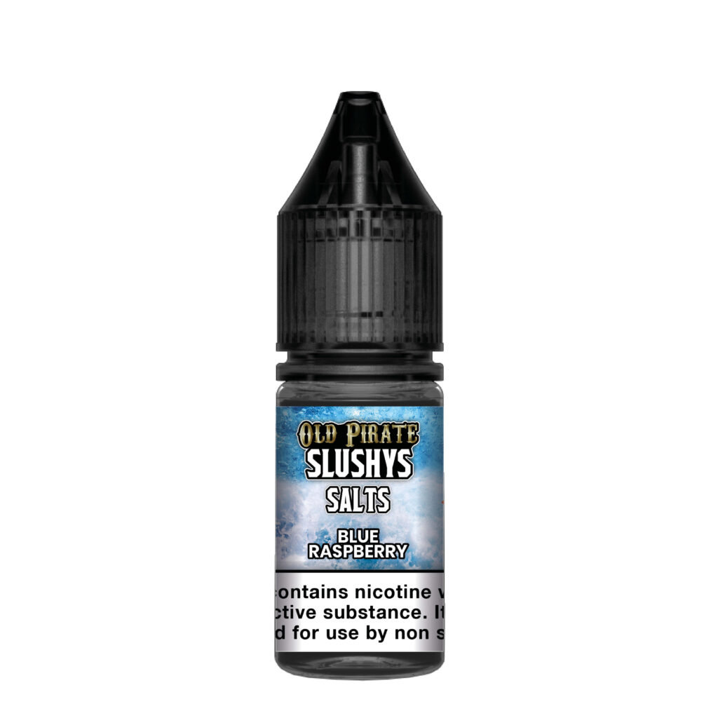 BLUE RASPBERRY NIC SALT 10ML OLD PIRATE SLUSHY PACK OF 10 | UK Vape ...