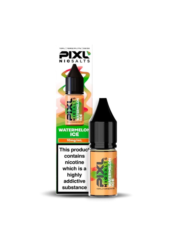 WATERMELON ICE 10ML NIC SALT PIXL | UK Vape Store | E-Cig Clouds