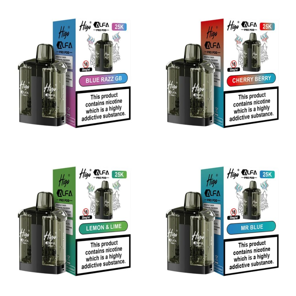 Higo Kits Pods & Nic Salt | E-Cig Clouds