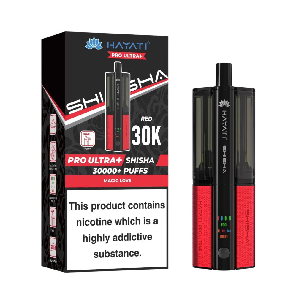 Hayati Pro Ultra+ 25000 Disposable Vape 20mg | E-CigClouds Vape Store
