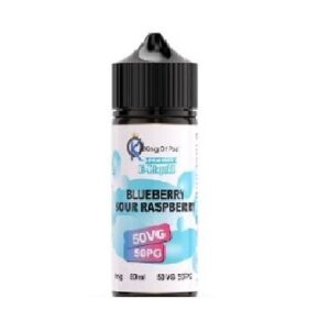 Blue Sour Raspberry 80ml E Liquid King Of Pod E-cig Clouds