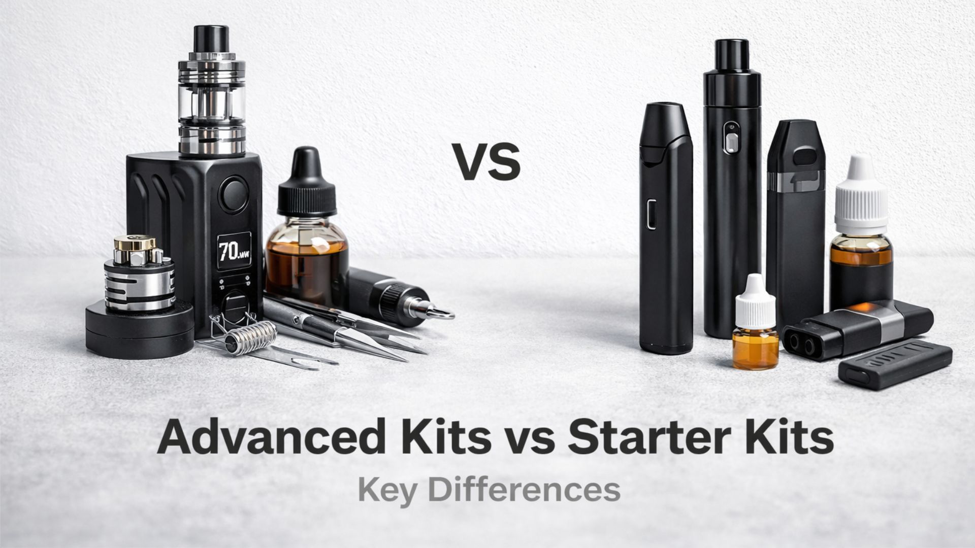 Advanced Kits vs Starter Kits: Key Differences Guide UK