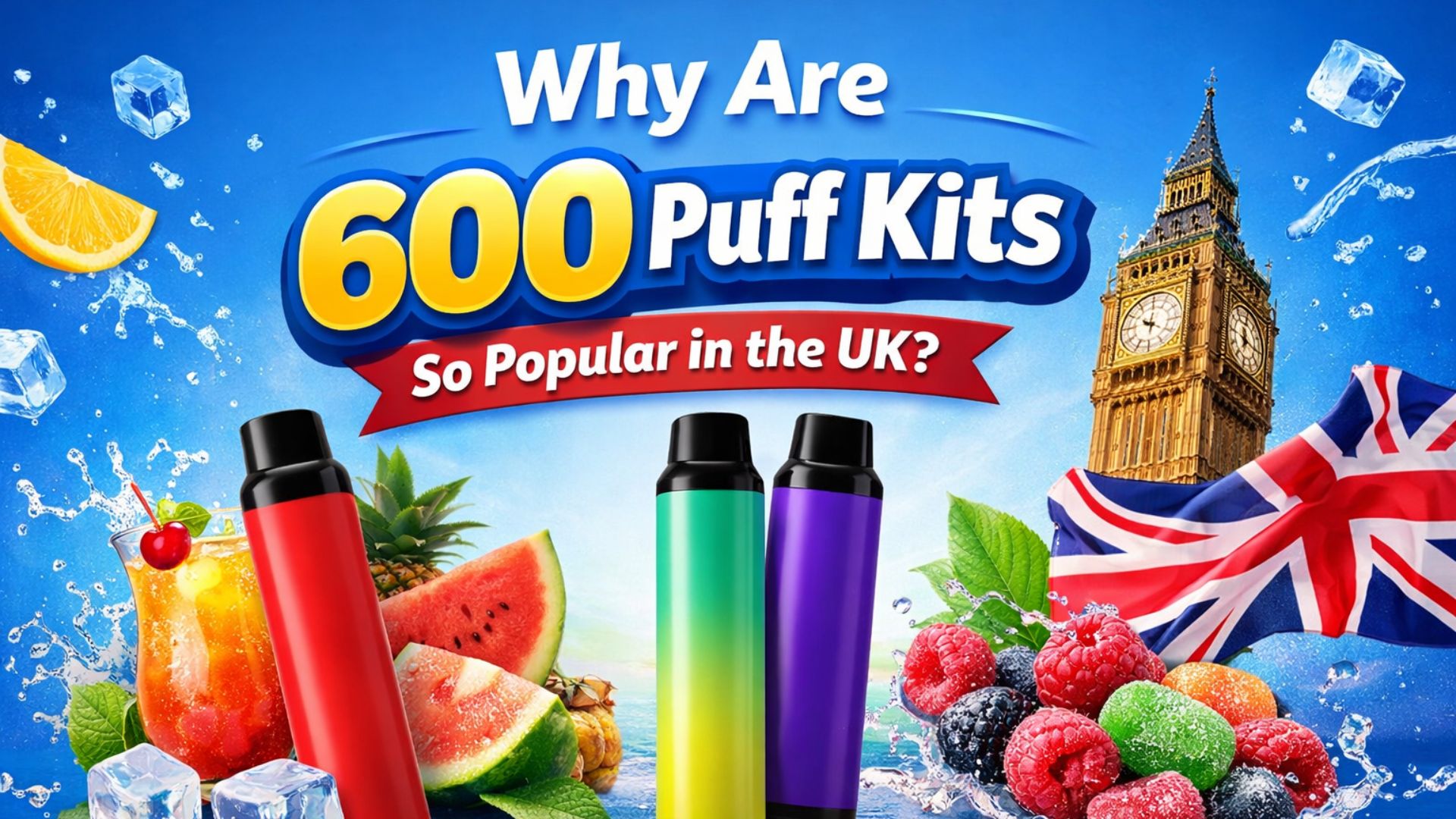 600 Puff Kits: Why They’re Popular in the UK